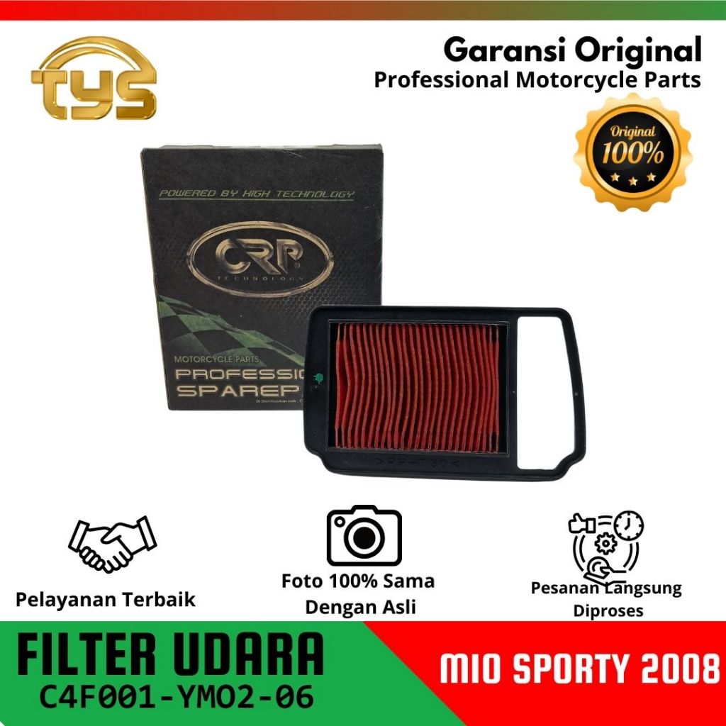 Jual CRP untuk Yamaha Mio Sporty 2008 - Air Filter / Filter Udara ...
