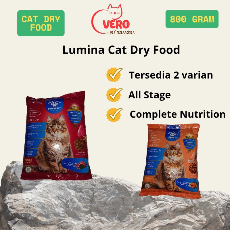 Jual Lumina Pet Makanan Kucing Kering Premium Beauty Mother Kitten Tuna ...