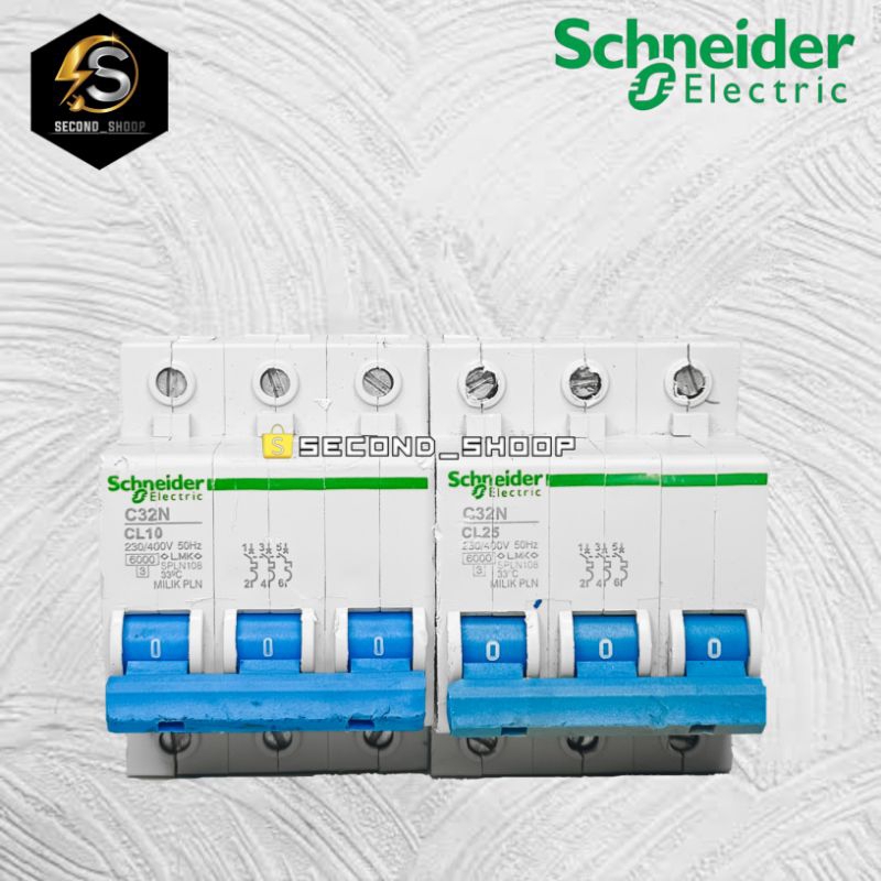 Jual MCB PLN schneider 3phase | Shopee Indonesia