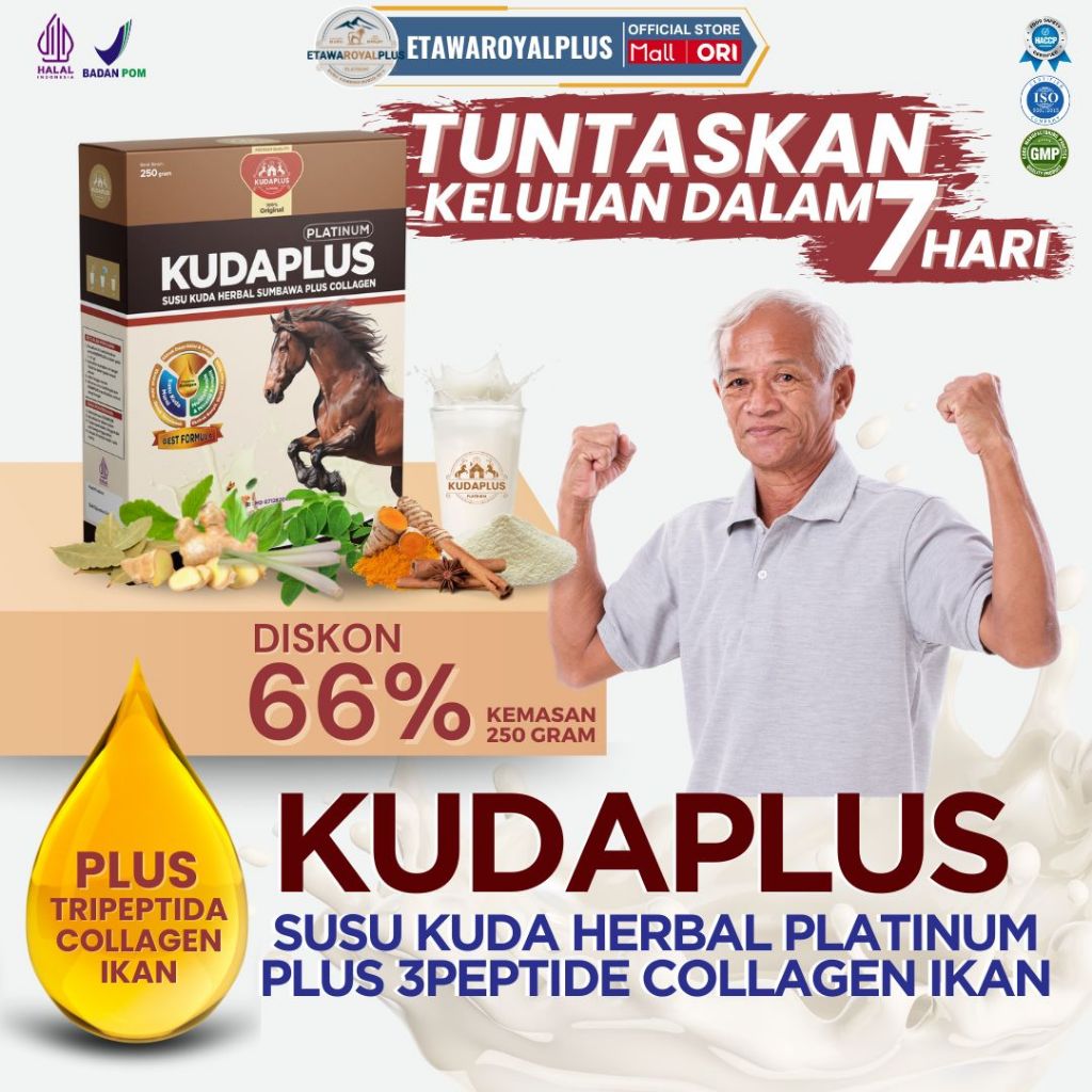 Jual Susu Kuda Lombok asli Sumbawa Kudaplus Collagen Susu Kuda Liar ...
