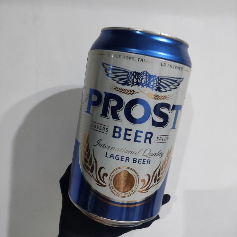 Jual Tin Plate Hiasan Vintahe Kaleng Bir Besar Prost Bisa Untuk Decor ...