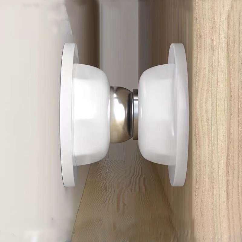 Jual Door Stopper Stainless Penahan Pintu Anti-Collision Magnetic ...