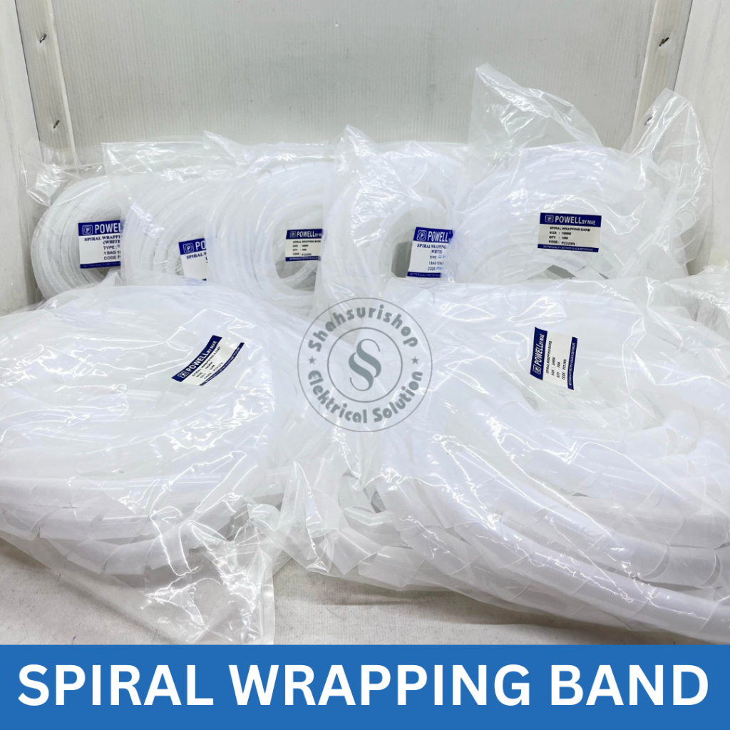 Jual KABEL SPIRAL WRAPPING BAND PELINDUNG KABEL PANJANG 10 METER ALL ...