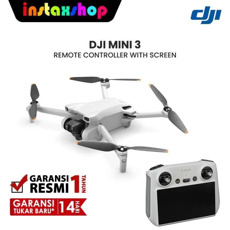 Jual DJI Mini 3 RC Camera Drone 4K HDR Video Mini3 RC GL Remote control | Shopee Indonesia