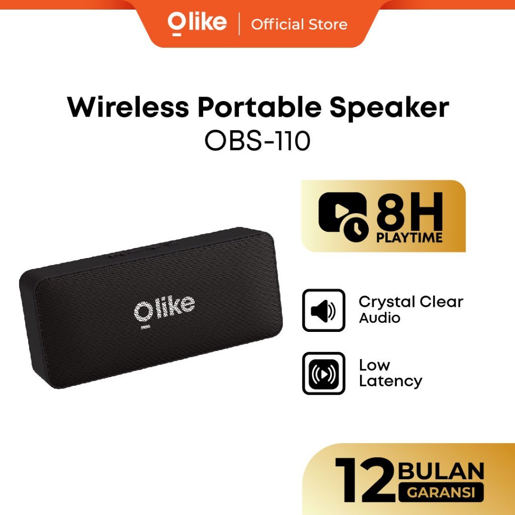 Jual OLIKE Mini Speaker Bluetooth V5.0 OBS-110 | USB & TF card support ...