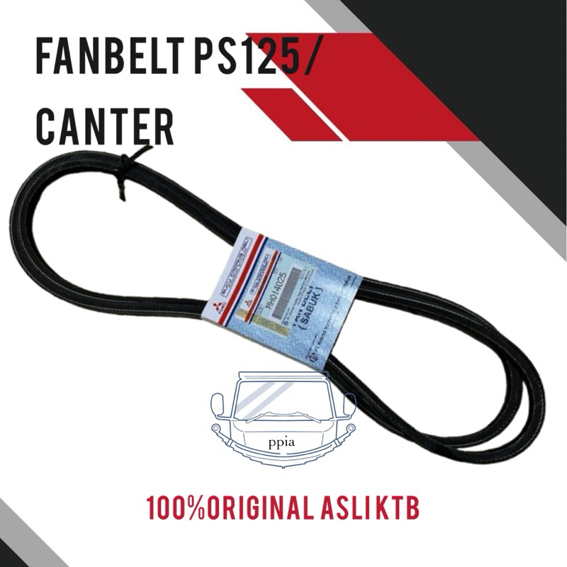 Jual fanbelt canter ori fanbel canter asli fanbelt ps125 ban kipas ...