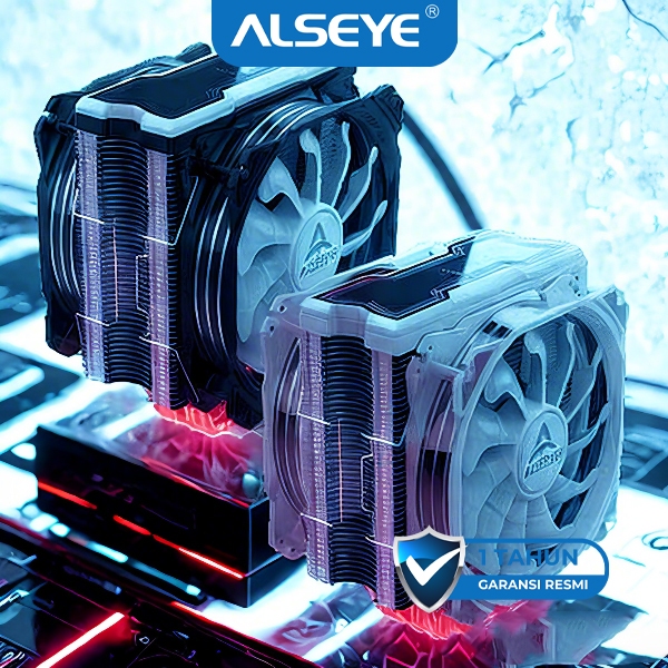 Jual Alseye Fan Processor Intel AMD Double RGB Tower M120D FREE BRACKET ...