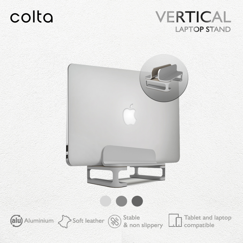 Jual Colta Vertical Laptop Tablet Notebook Vertical Stand Holder ...