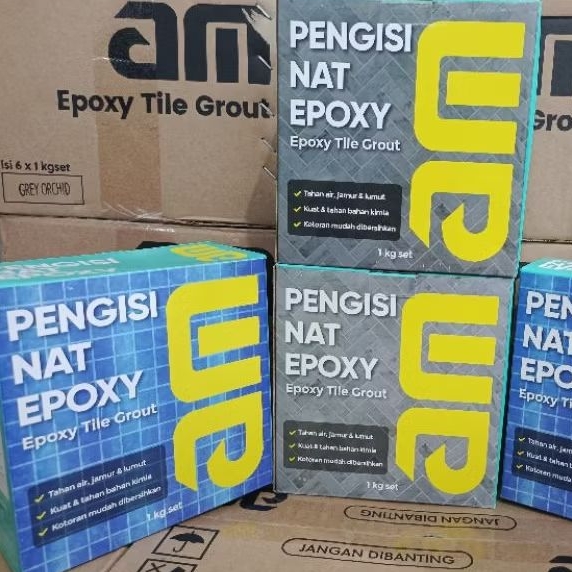 Jual AM 55 Epoxy Tile Grout / AM 55 Pengisi Nat Keramik Epoxy / Pengisi Nat Keramik / Pengisi ...