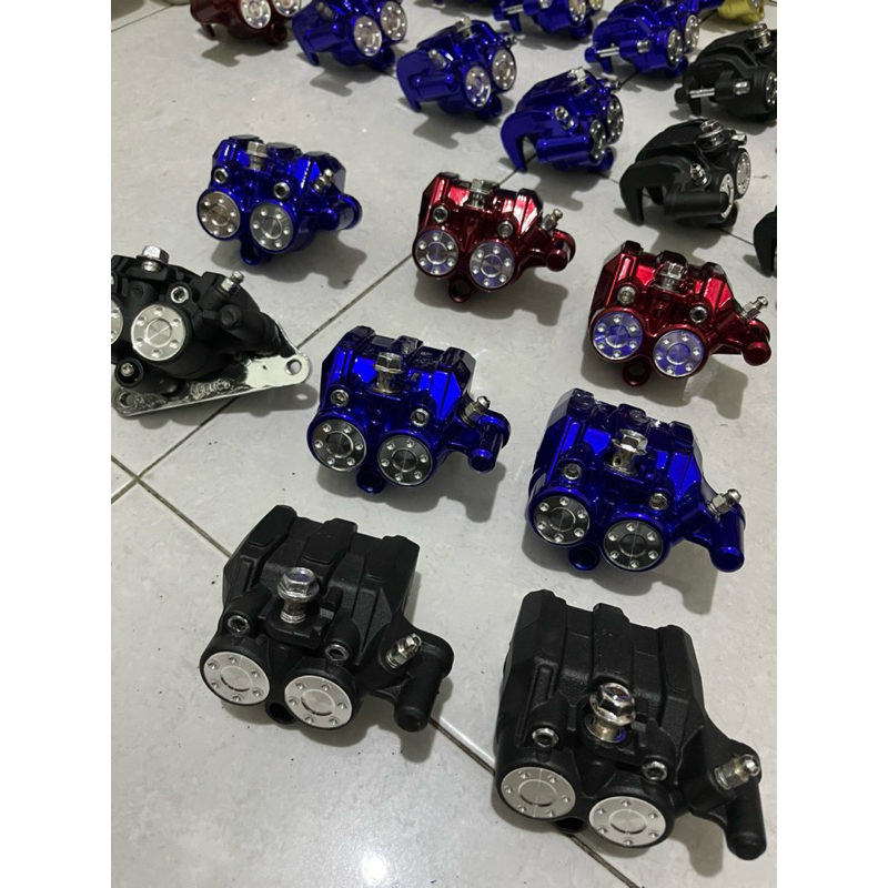Jual KALIPER SUPRA 125/KARISMA ORIGINAL COPOTAN CUSTOM MODIF BUBUT+CAT ...