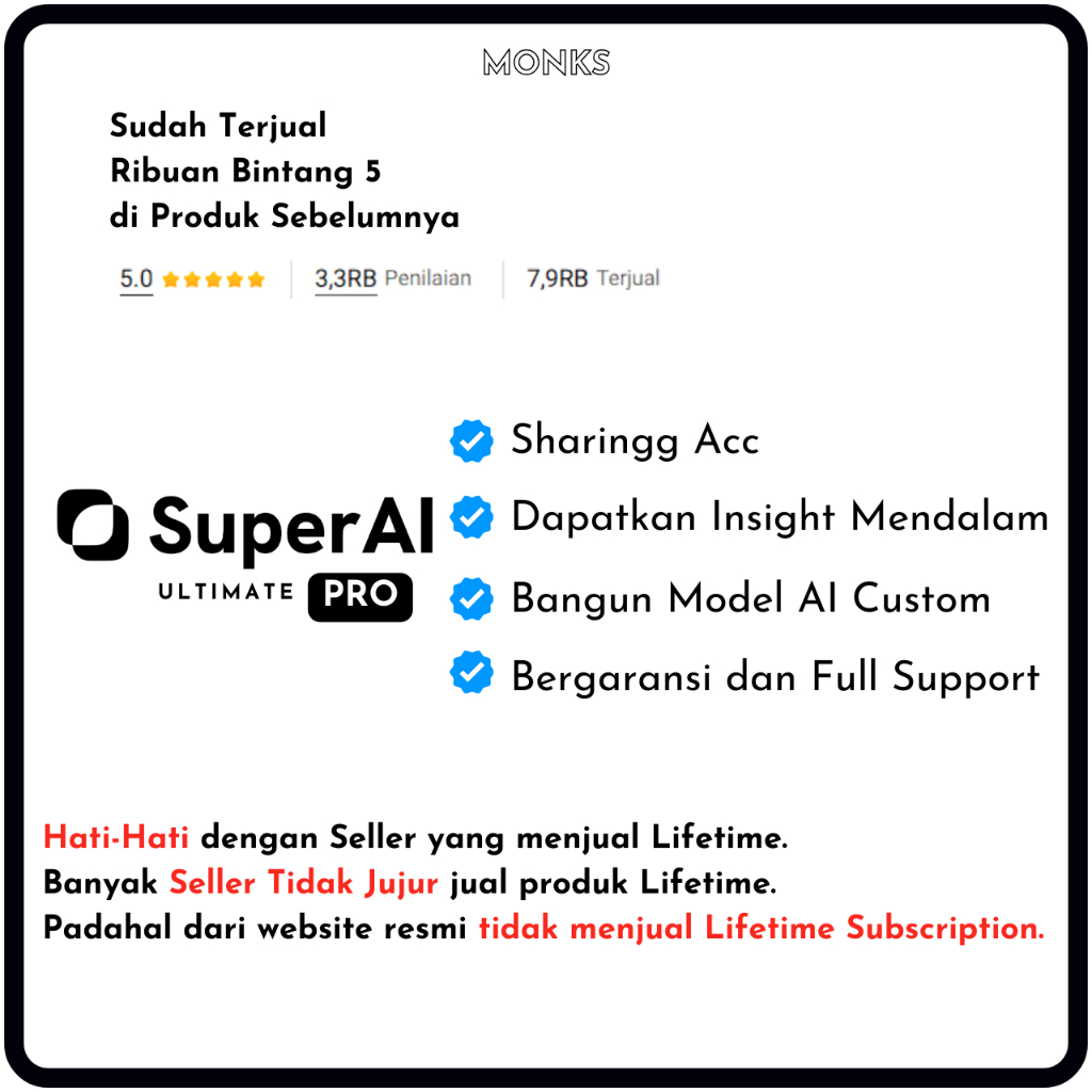 Jual SuperAI – Unlimited ChatGPT - Platform AI Terdepan untuk Solusi ...