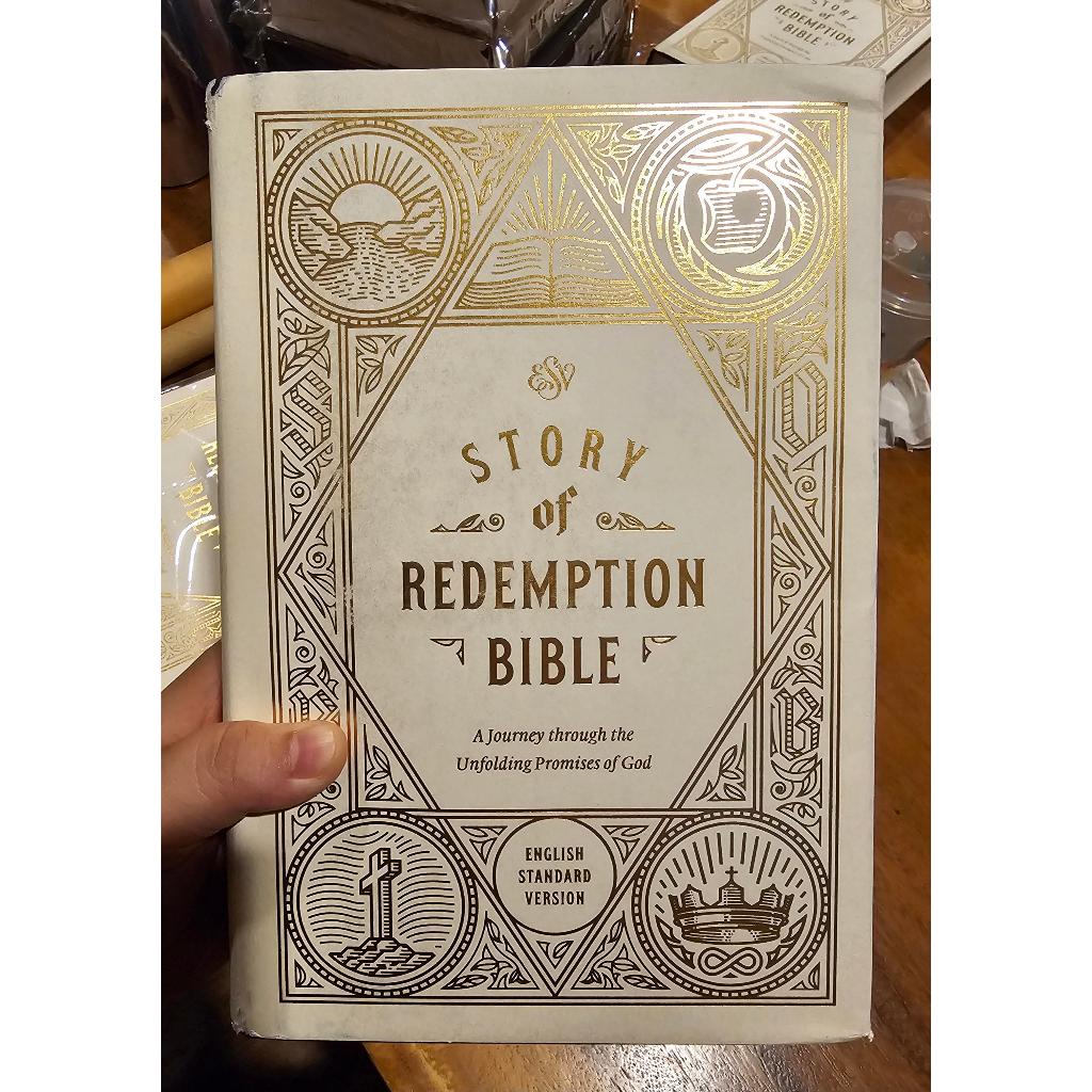 Jual ESV Story of Redemption Bible, Hardcover-IMPERFECT | Holy Bible ...