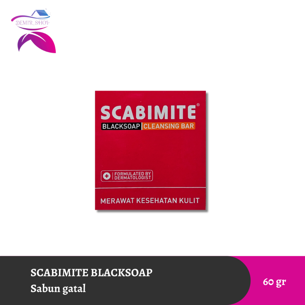 Jual Blacksoap Scabimite Sabun Perawatan Kulit Gatal | Shopee Indonesia