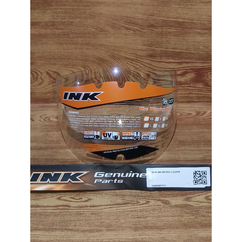 Jual Visor Ink Metro 2 / kaca helm INK Metro 2 original | Shopee Indonesia
