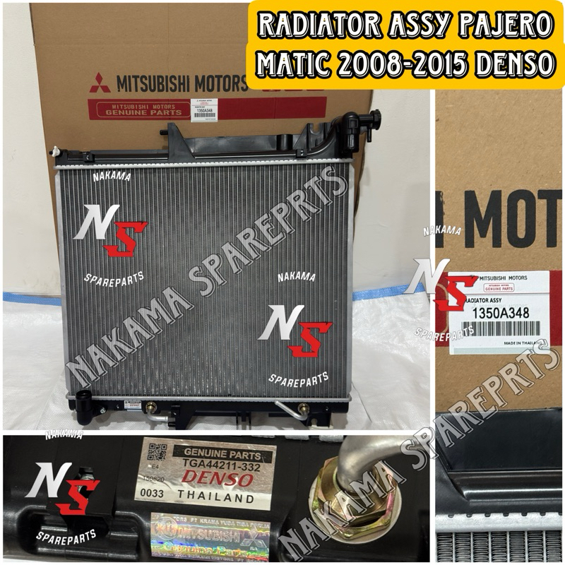 Jual Radiator Assy Pajero Sport Matic / Triton Matic Merk Denso ...