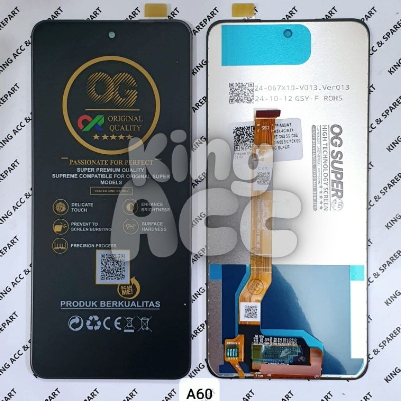Jual NEW OG SUPER / MEETOO LCD TOUCHSCREEN OPP A60 / A3 4G / A3 5G ...