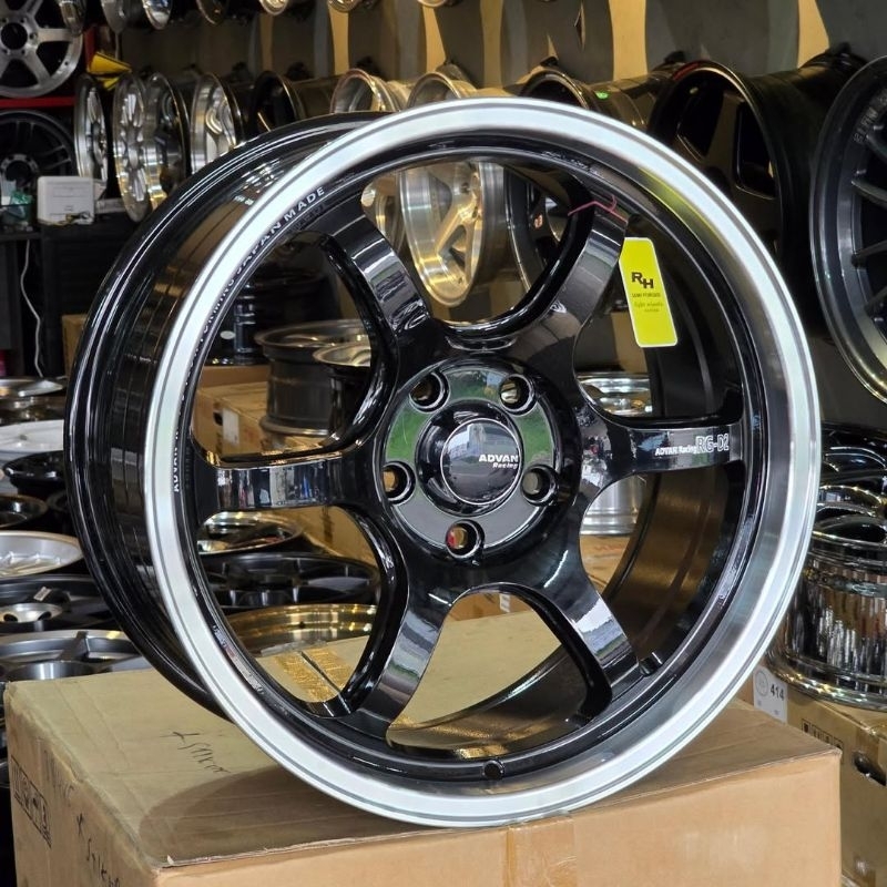 Jual velg mobil racing r18 ADVAN RG D2 LEBAR 8,5 PCD 5X114,3 velg mobil ring 18 untuk mobil ...