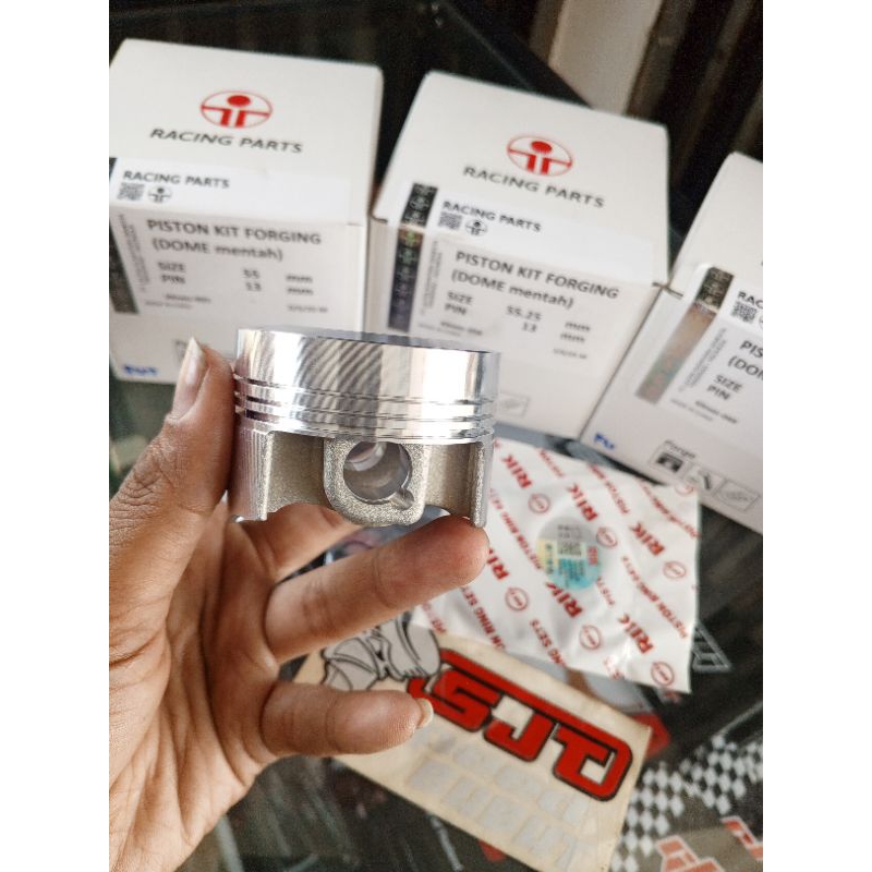 Jual piston forging iti 54mm 55mm 55,25mm pen13 piston forded | Shopee ...