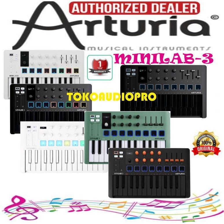 Jual Arturia Minilab 3 25-key Midi Keyboard Controller Arturia Minilab ...