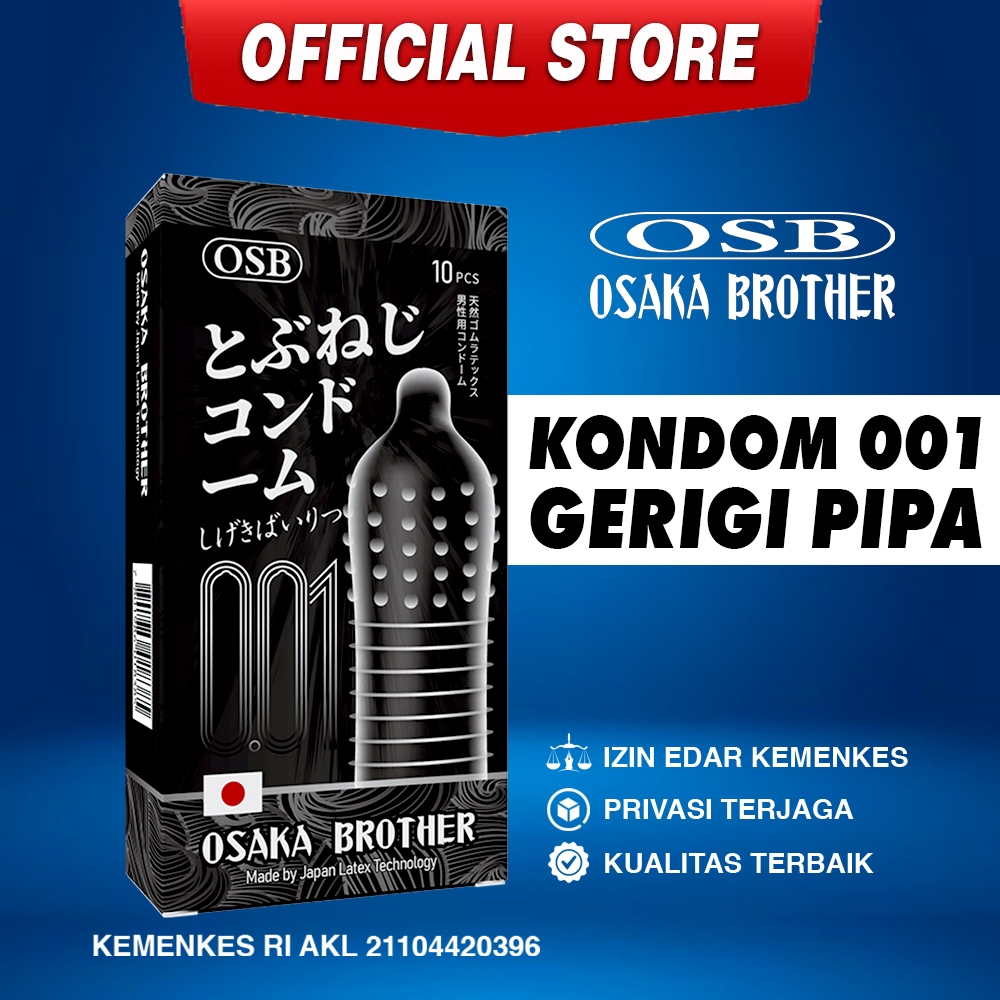 Jual Osb Osaka Brother Condom - Kondom 001 Gerigi Pipa Tahan Lama | Shopee Indonesia