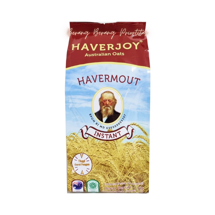 Jual HAVERJOY HAVERMOUT INSTANT 1KG | Shopee Indonesia