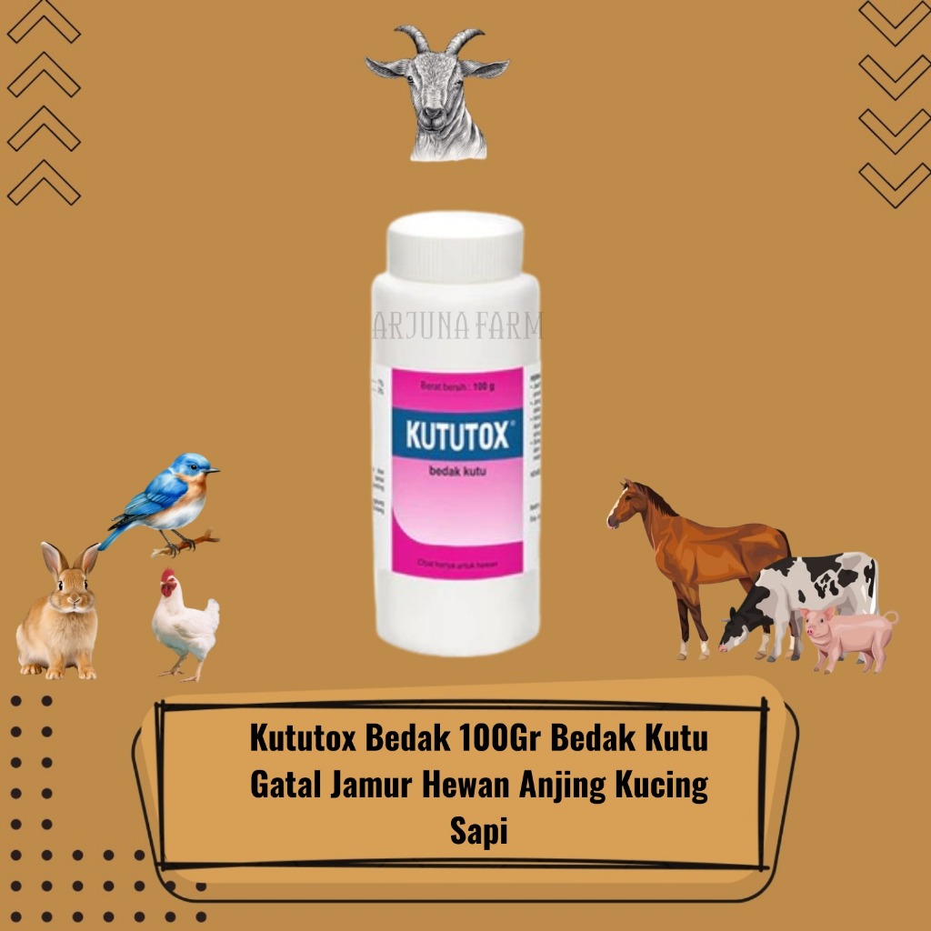 Jual Kututox 100Gr Medion Obat Kutu Bedak Kucing Sapi Domba Ayam ...