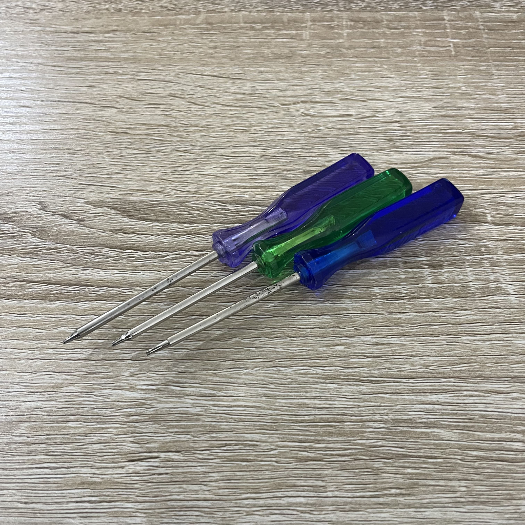 Jual OBENG PLUS KECIL + SCREWDRIVER Transparan DIAMETER 3MM Bentuk ...