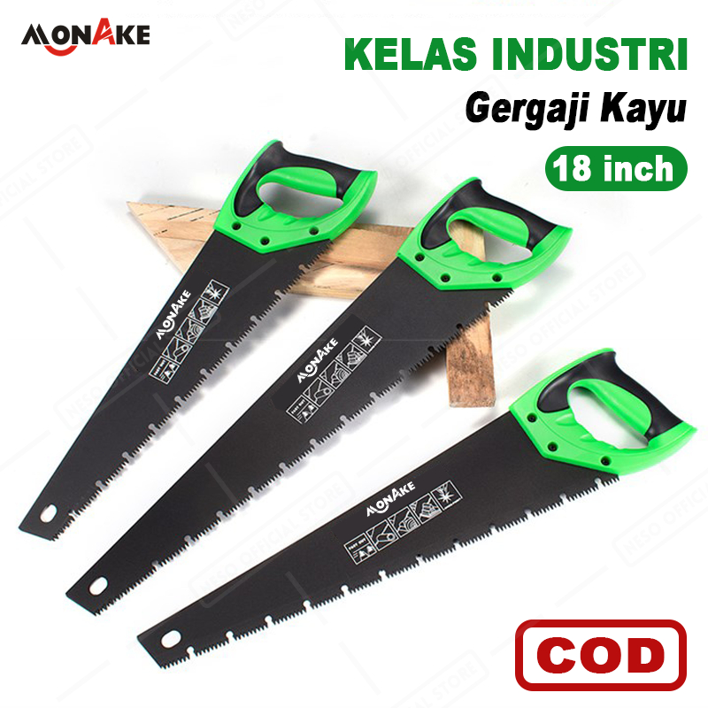 Jual Gergaji Potong Kayu 18inch （COD）Mata Original Germany Tangan Graji ...