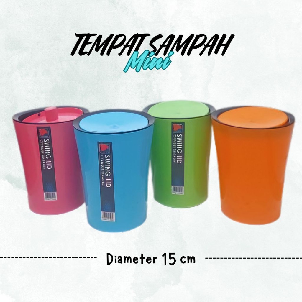 Jual Tempat Sampah Tabung Mini / Tong Sampah Mini | Shopee Indonesia