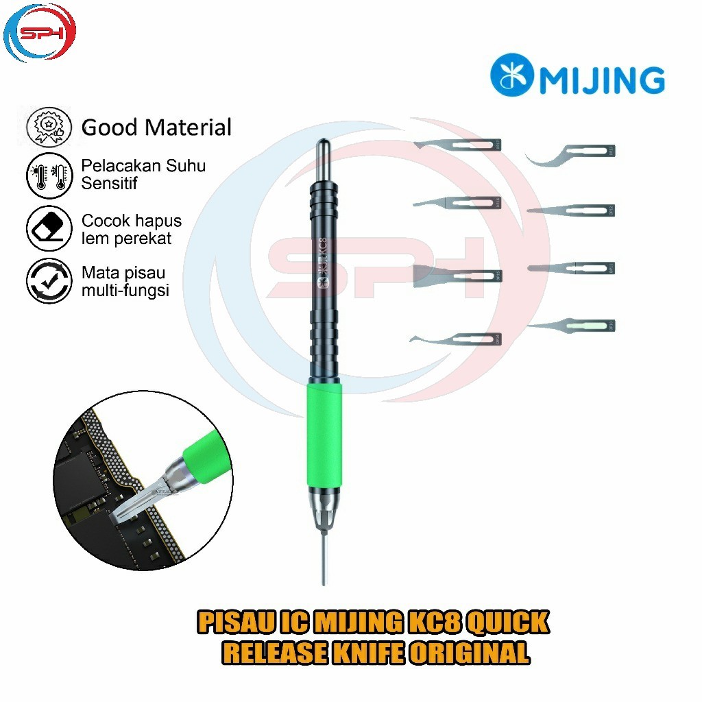 Jual PISAU IC MIJING KC8 QUICK RELEASE KNIFE ORIGINAL | Shopee Indonesia