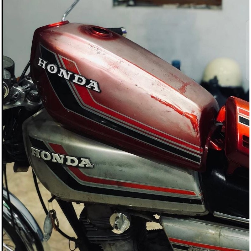 Jual (CB NYENI MASE) Striping CB K5 Sticker CB 100 K5 Sticker Lis Decal ...