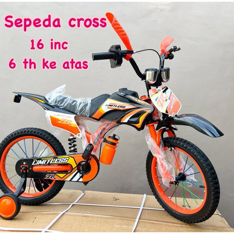 Jual sepeda cross 16 inc | Shopee Indonesia