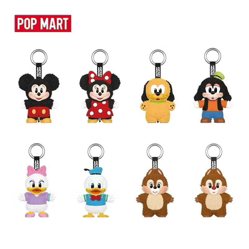 Jual POP MART Disney Mickey Family Cute Together Keychain Series ...