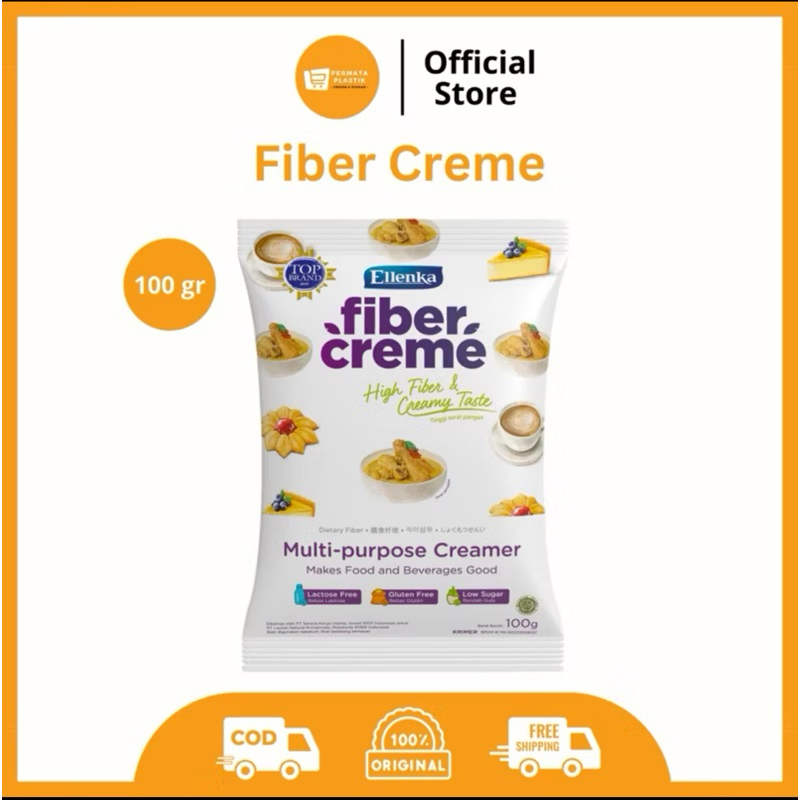 Jual Fiber Creme Krimer Kocok Serbaguna(Multi Purpose Creamer) 100gr ...