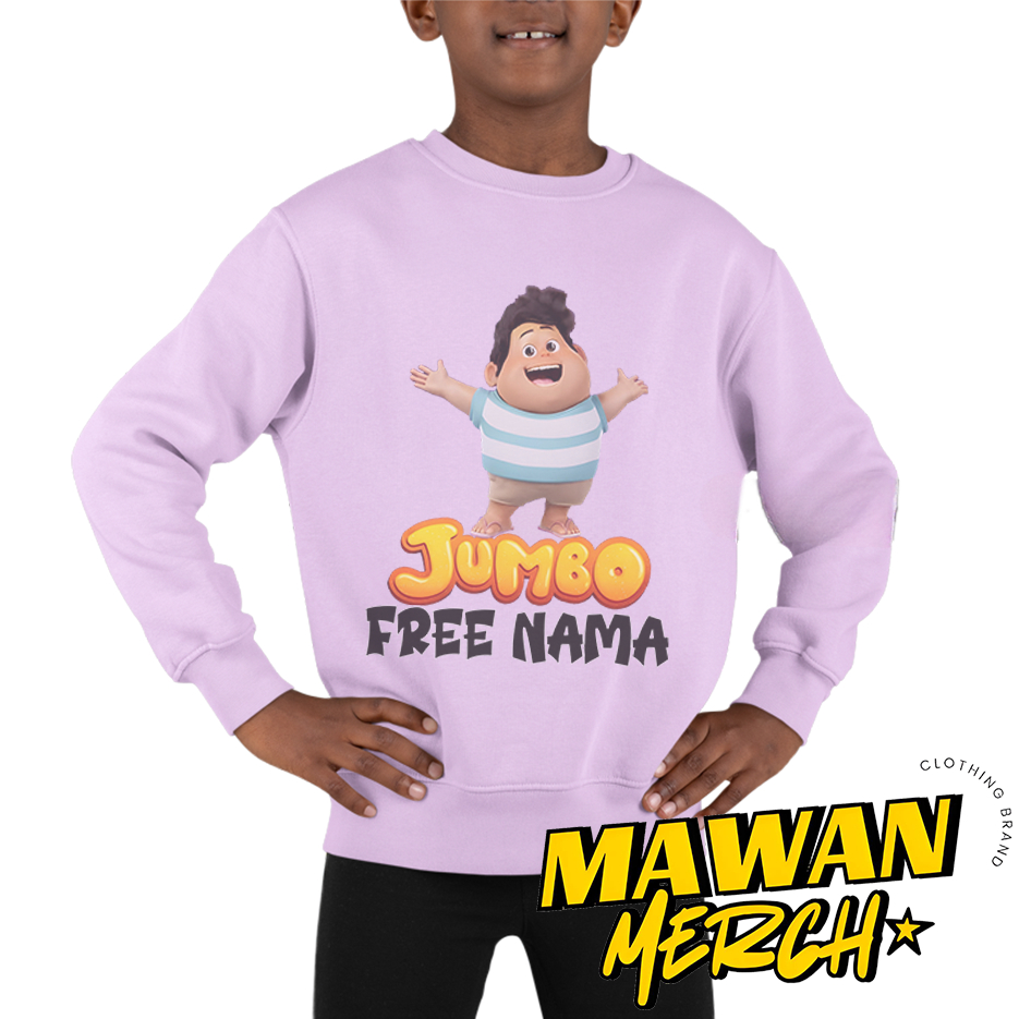 Jual Sweater Jumbo Kids Edition – Gambar Unik + Nama Anak Kamu ...