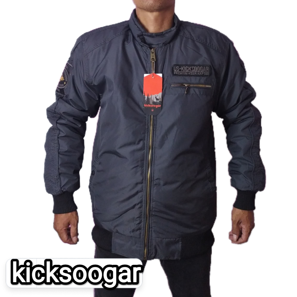 Jual Jaket Bomber Harian Pria - Kicksoogar Original, Kuat & Gagah ...