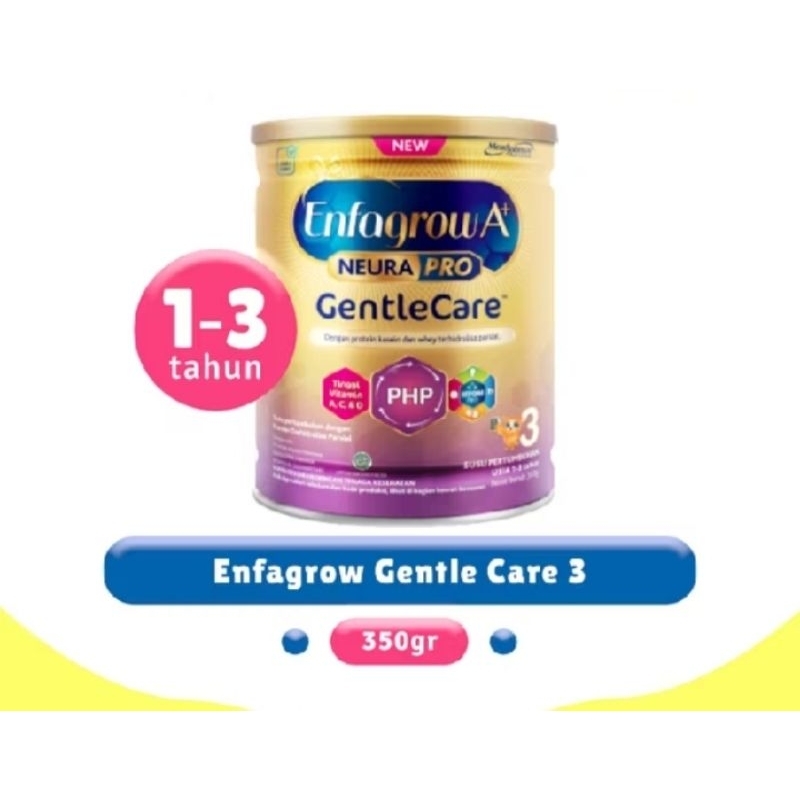 Jual ENFAGROW A+ GENTLECARE STEP 3 (1-3 TAHUN) 350GR | Shopee Indonesia