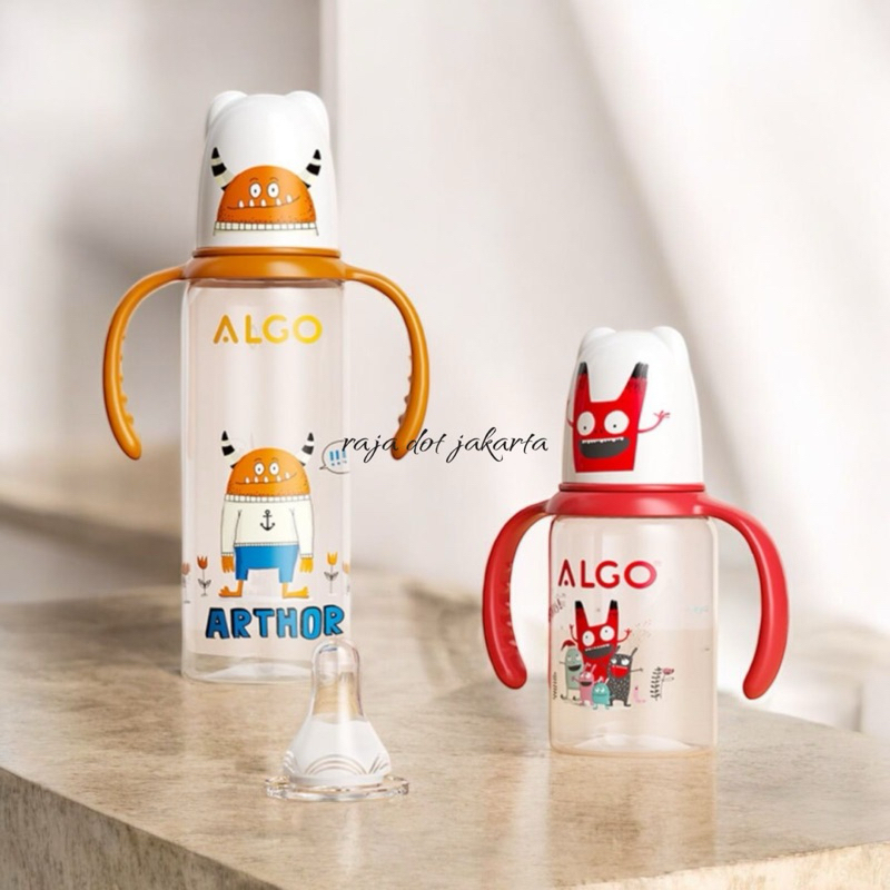 Jual botol susu bayi monster boneka 120ml atau 240ml gambar lucu dan ...