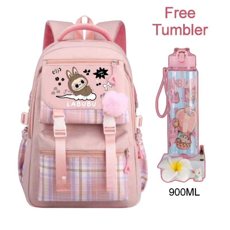 Jual Terbaru Paket 2 In 1 Combo Hemat Tas Ransel Sekolah Anak Perempuan SD Karakter Kartun ...