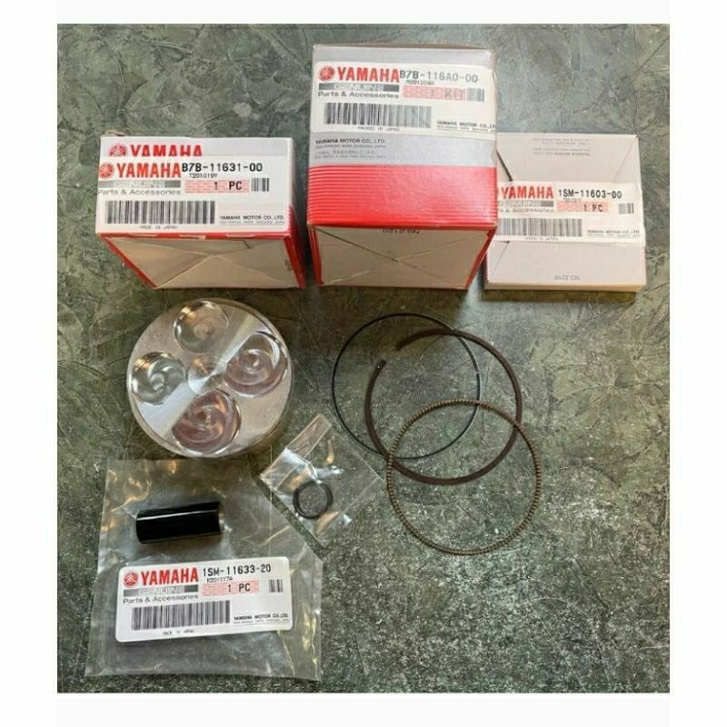 Jual Piston Set 77mm Original Genuine Yamaha Yz250f Fx B7b 116a0 00 Shopee Indonesia