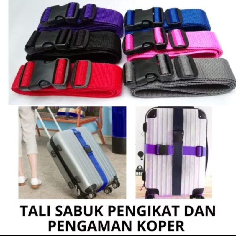 Jual PROMO !!!Tali koper/Sabuk Pemgaman koper / Belt Pengaman koper ...