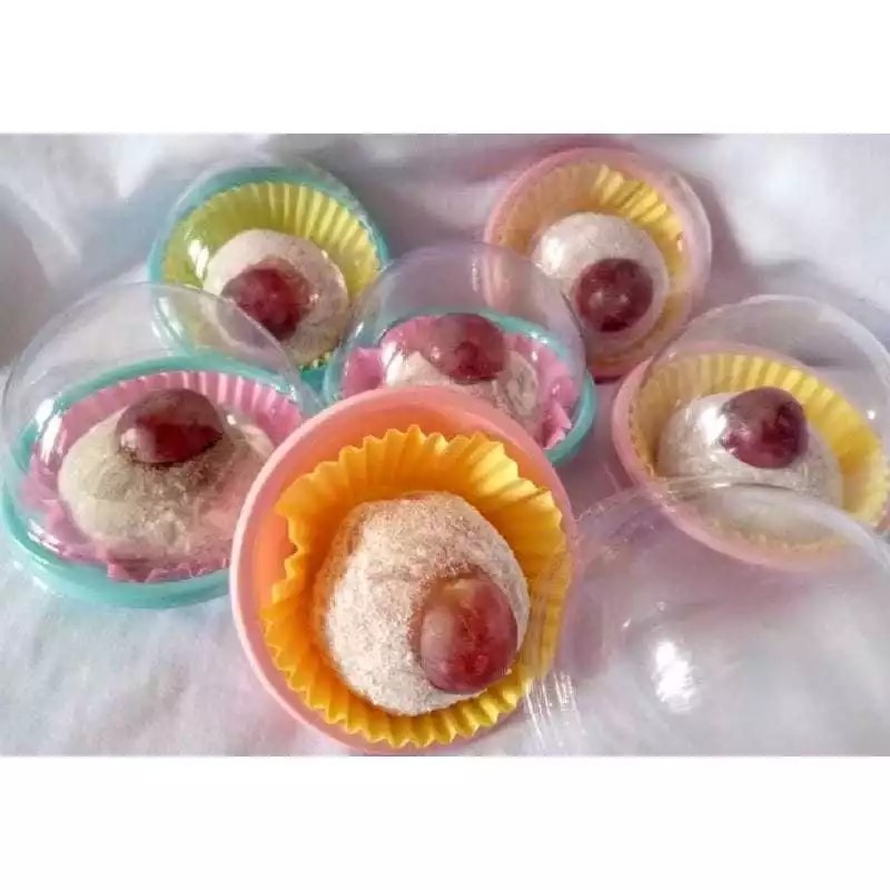 Jual (50pcs) MIKA MOONCRISPY BULAT / Mika PUDING BULAT / MIKA MOON CAKE ...