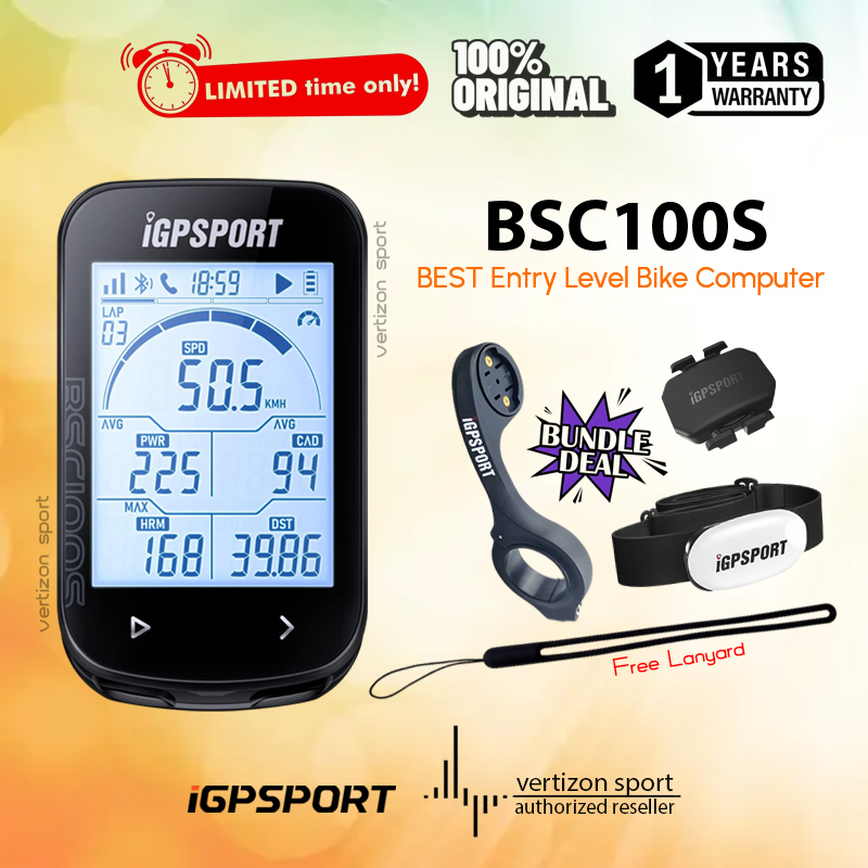 Jual iGPSport BSC100S GPS Bike Computer | Shopee Indonesia