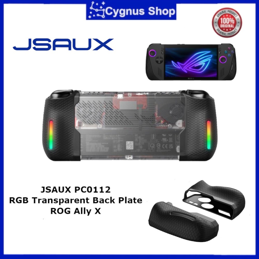 Jual JSAUX PC0112 RGB Transparent Back Plate for ROG Ally X Backplate ...