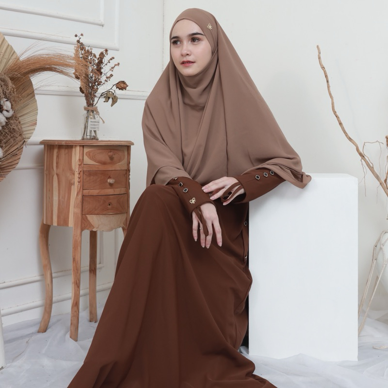 Jual RIDZKIA HIJAB | Amara abaya anti uv (abaya saja) | Shopee Indonesia