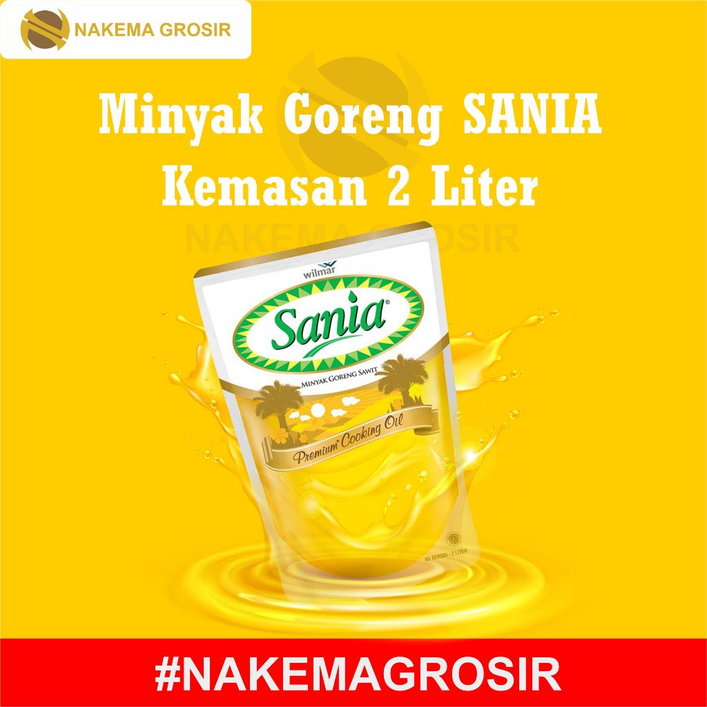 Jual MINYAK GORENG SANIA 2 LITER | Shopee Indonesia