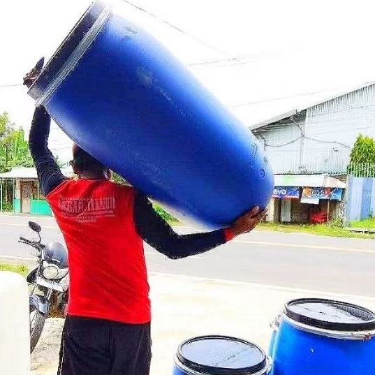 Jual tong plastik 150liter klem tutup komplit.tandon air.dan untuk ...