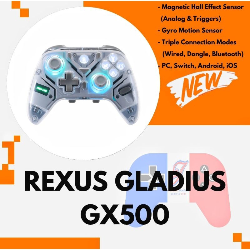 Jual Rexus Gladius GX500 with Gyro Sensor | Shopee Indonesia