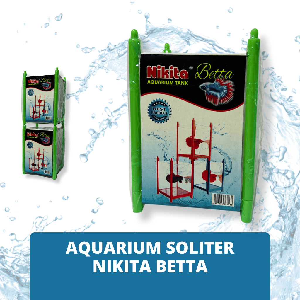 Jual Aquarium Nikita Betta Soliter Mini Tank Ikan Hias Cupang | Shopee ...