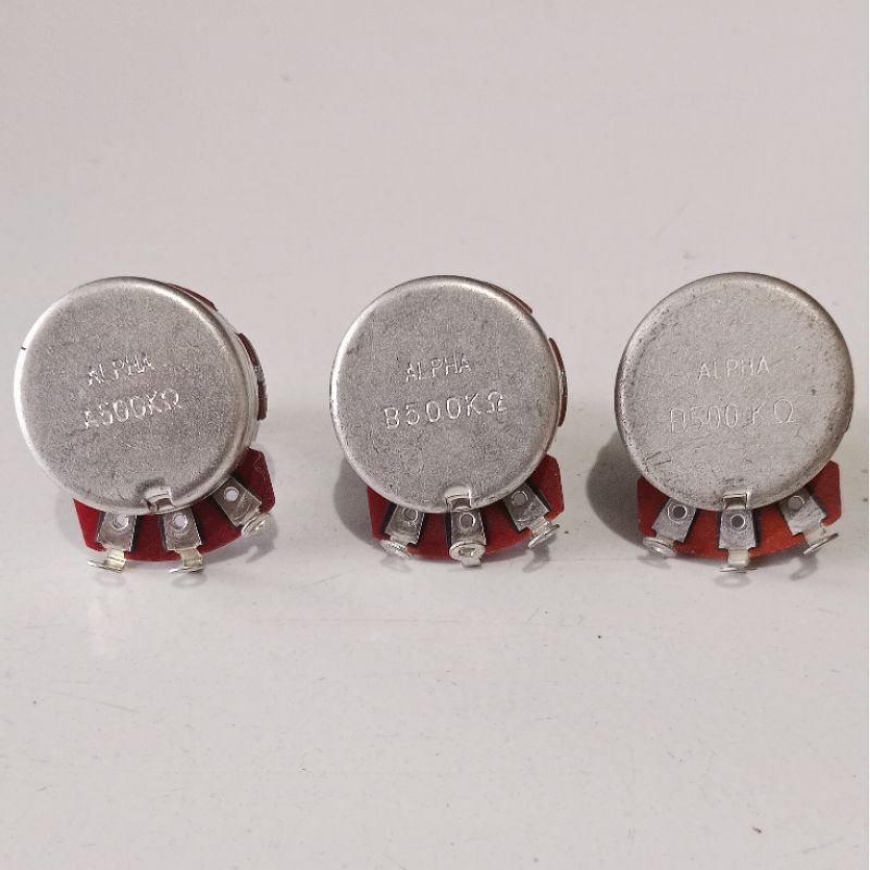 Jual Potensio gitar & bass A500k B500k D500k ALPHA ORIGINAL bisa utk ...